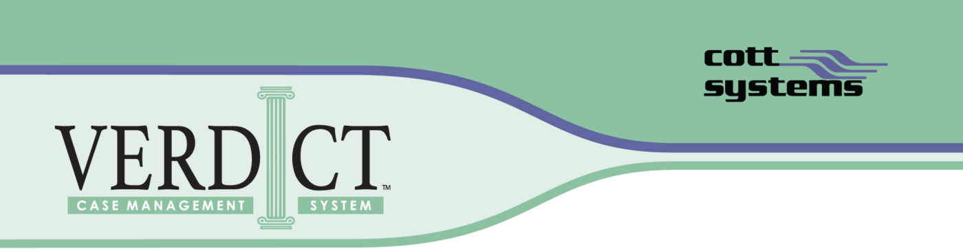 Verdict Case Management - Cott Systems